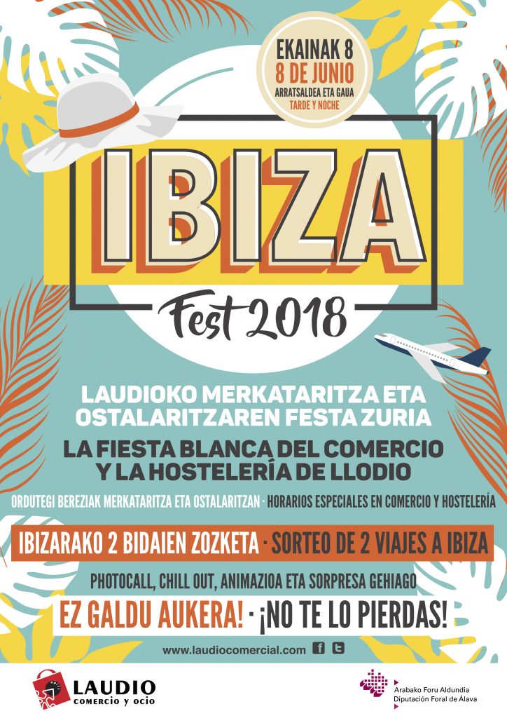 ¡IBIZA FEST, VIERNES, 8 DE JUNIO! - Apill | Llodio